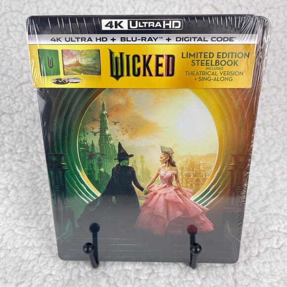 Wicked | Media | Wicked Walmart Exclusive Steelbook 4k Ultra Hd Bluray ...